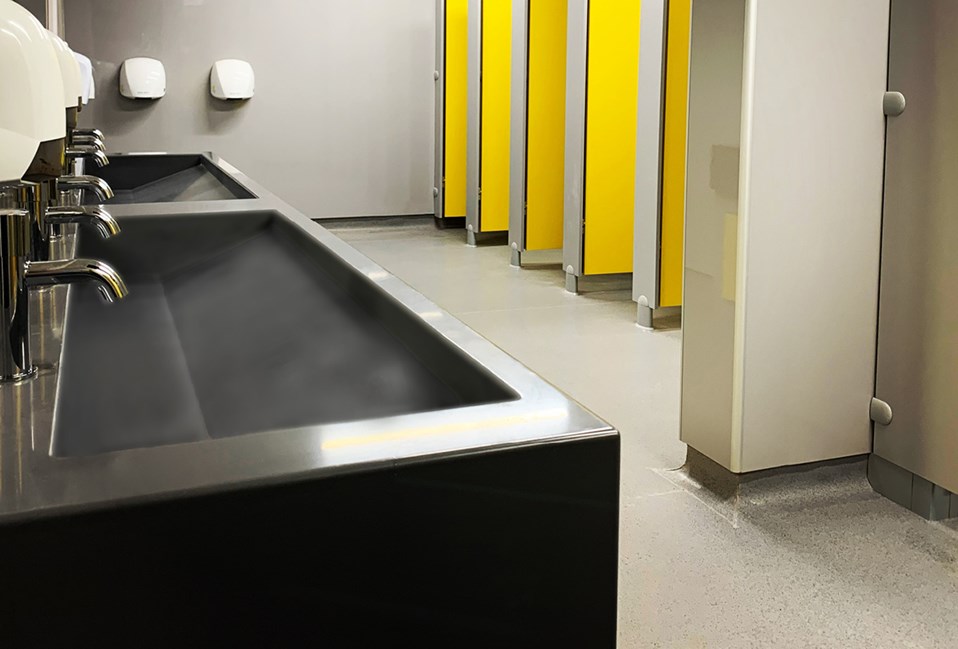 Solid Surface vanity units | Venesta Washrooms