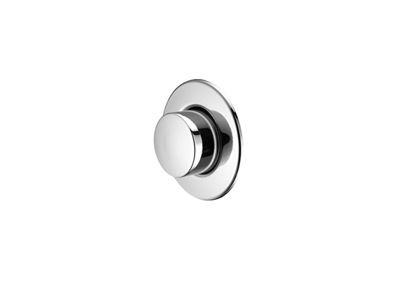 Pneumatic panel mounted palm push button | Venesta Washrooms