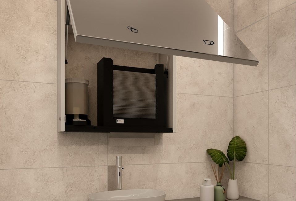 Washroom Mirror Box Units | Venesta Washrooms