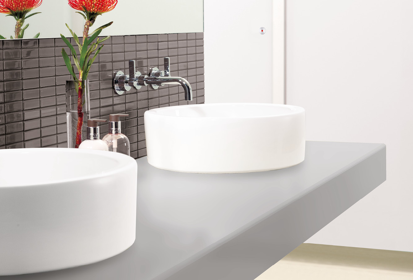 Solid Surface vanity units | Venesta Washrooms