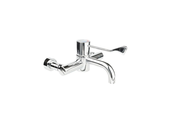SanCeram healthcare TMV3 wall mounted lever tap (removable spout ...