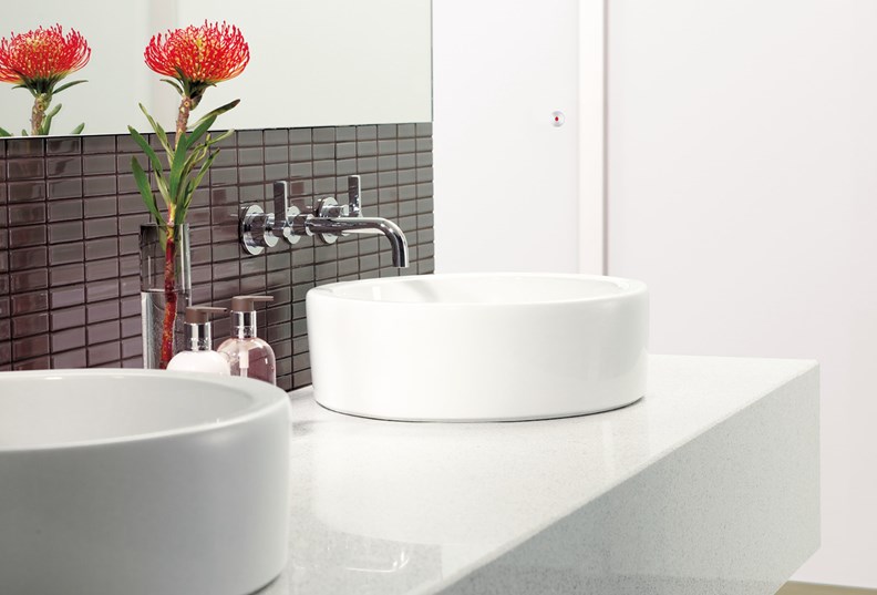 Quartz vanity units | Venesta Washrooms