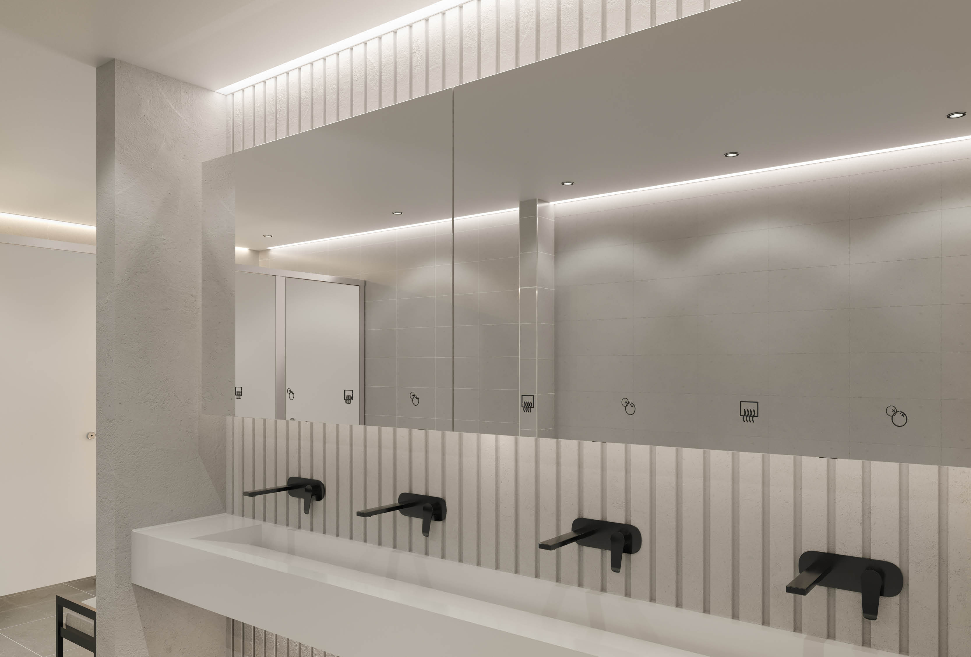 Washroom Mirror Box Units | Venesta Washrooms