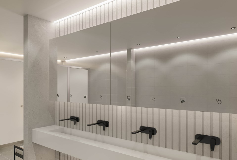 Washroom Mirror Box Units | Venesta Washrooms